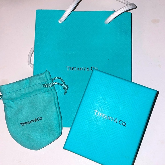 Jewelry | Tiffany Co Gift Bag Box Pouch Free Necklace Included | Poshmark